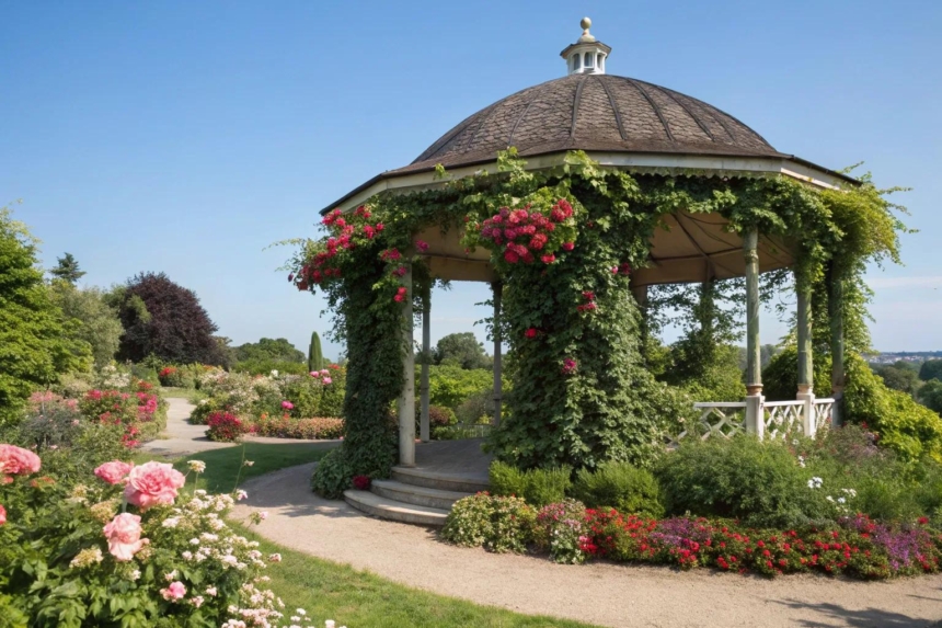 15+ Inspiring Round Gazebo Ideas for Your Garden