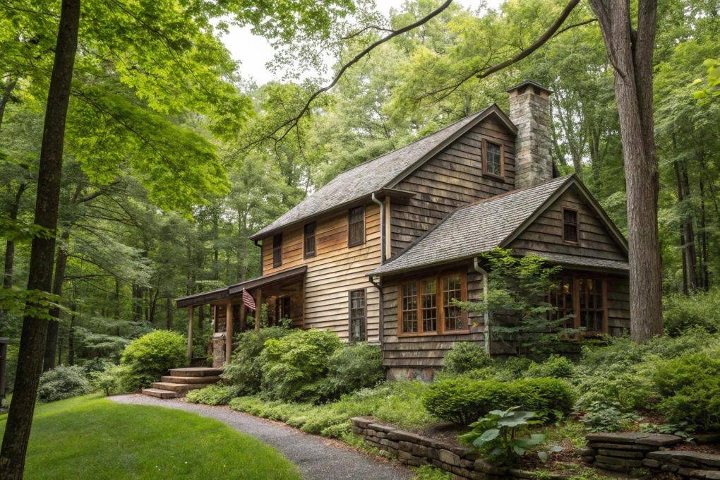 20+ Charming Rustic House Siding Ideas