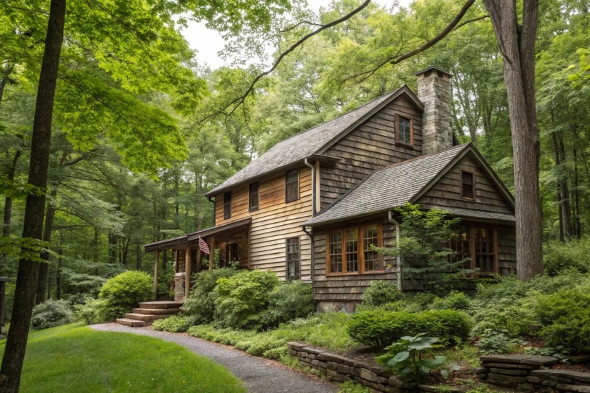 20+ Charming Rustic House Siding Ideas