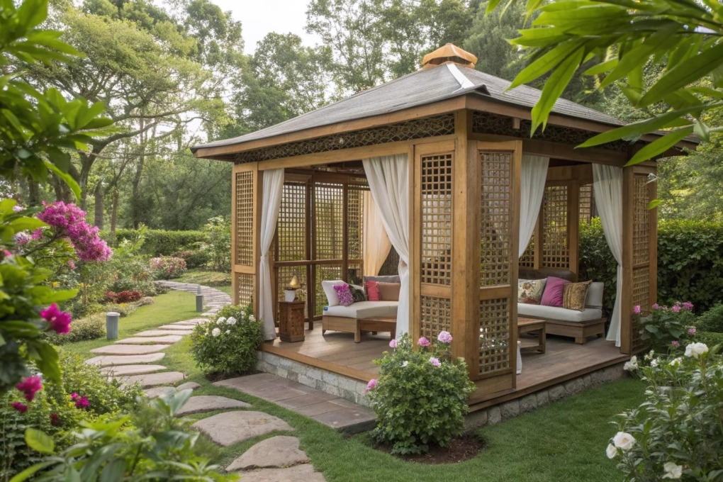 10+ Inspiring Screened-in Pavilion Ideas