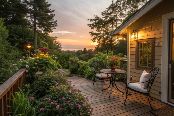 13+ Inspiring Small Deck Ideas for Master Bedrooms