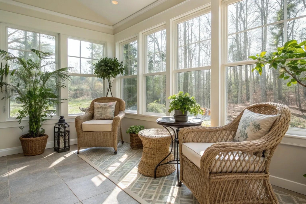 17+ Stylish Sunroom Furniture Layout Ideas