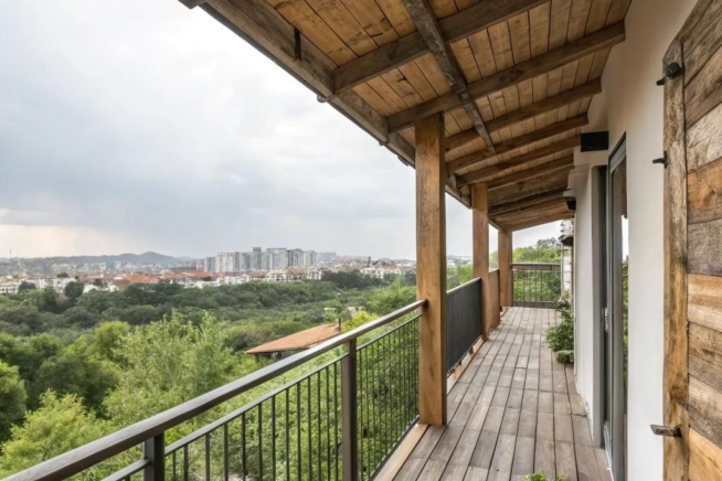 14+ Smart Balcony Cover Ideas for Rain Protection
