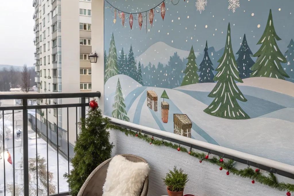 16+ Cozy Winter Balcony Ideas for Your Home