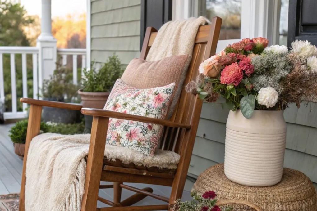 19+ Charming Shabby Chic Porch Ideas