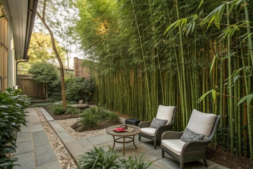 15+ Inspiring Backyard Bamboo Garden Ideas