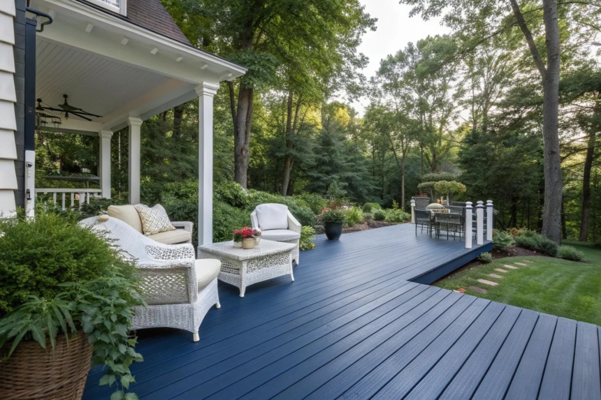 17+ Inspiring Dark Blue Deck Ideas for Your Home