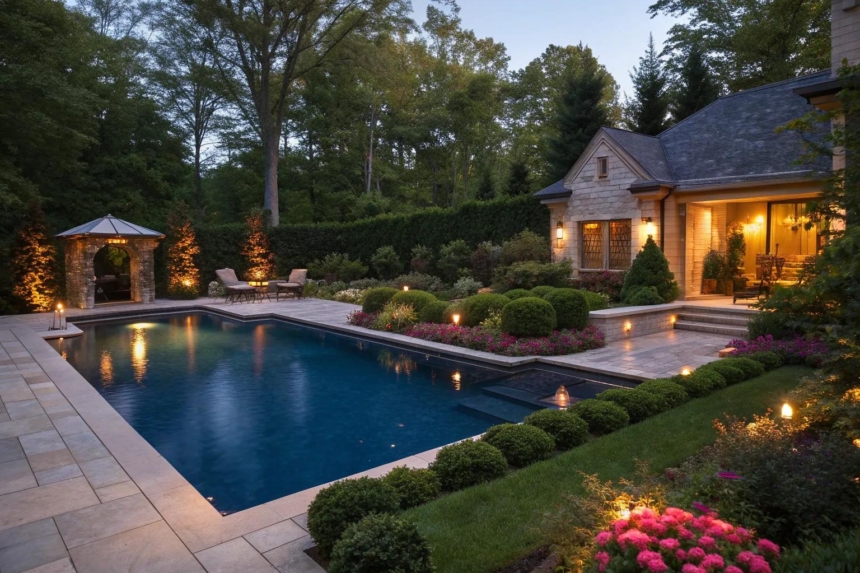 21+ Stunning Dark Blue Pool Ideas for Your Home