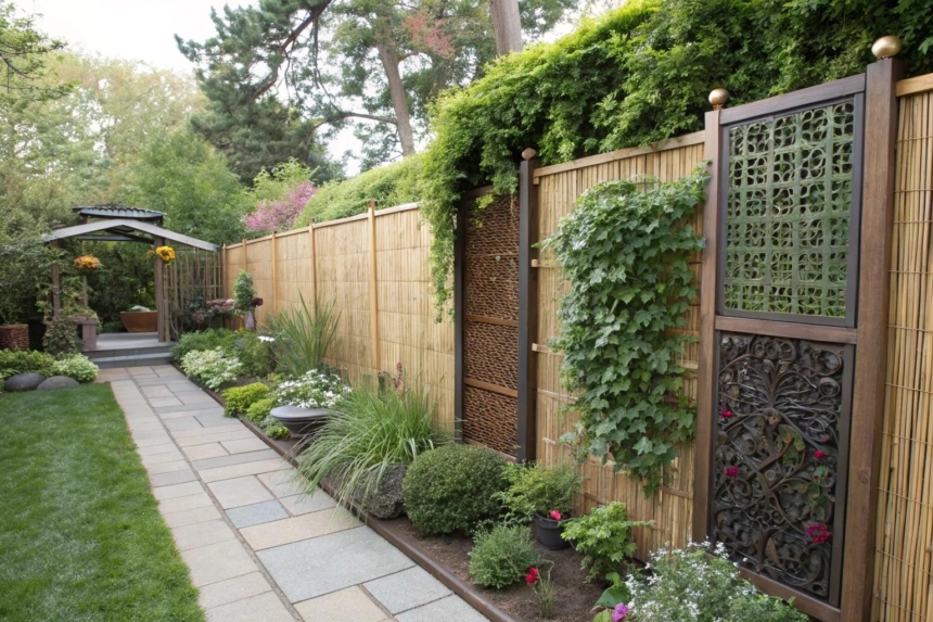 18+ Creative Fence Alternatives Ideas