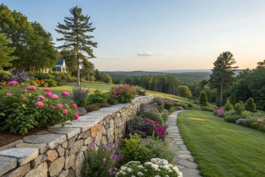 20+ Stunning Fieldstone Landscaping Ideas