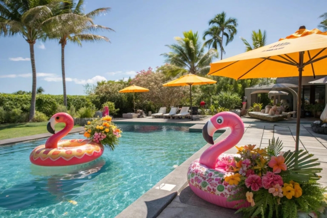 3+ Fun Flamingo Pool Party Ideas