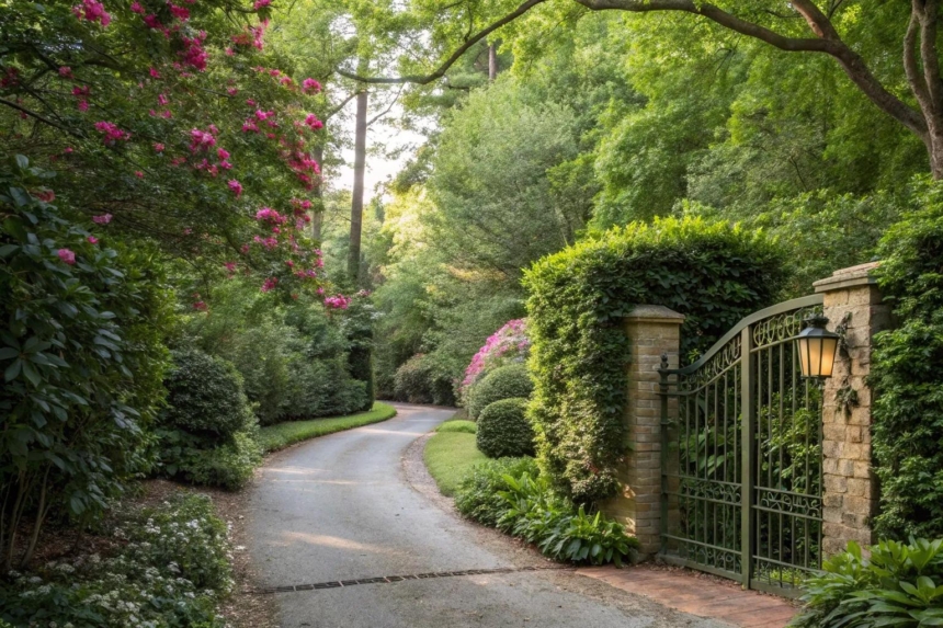 16+ Creative Hidden Driveway Ideas