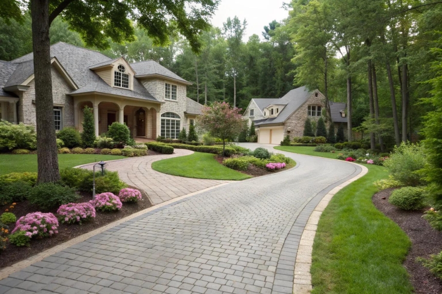 16+ Creative Home Driveway Ideas to Transform Your Entrance
