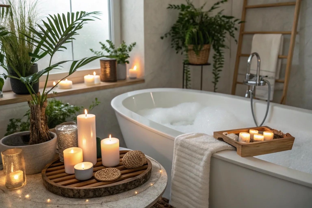 19+ Refreshing Home Spa Design Ideas