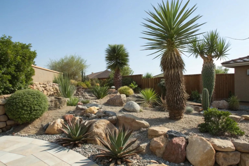 17+ Inspiring Landscaping Ideas with Yucca Plants