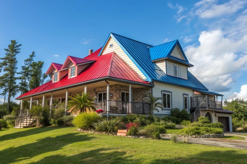 18+ Inspiring Metal Roof Paint Color Ideas