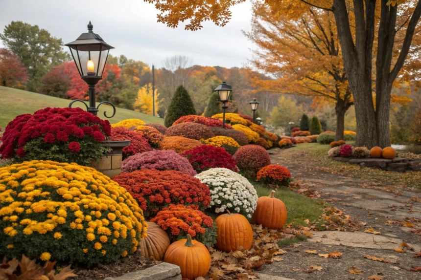 15+ Creative Mum Landscaping Ideas for Your Garden
