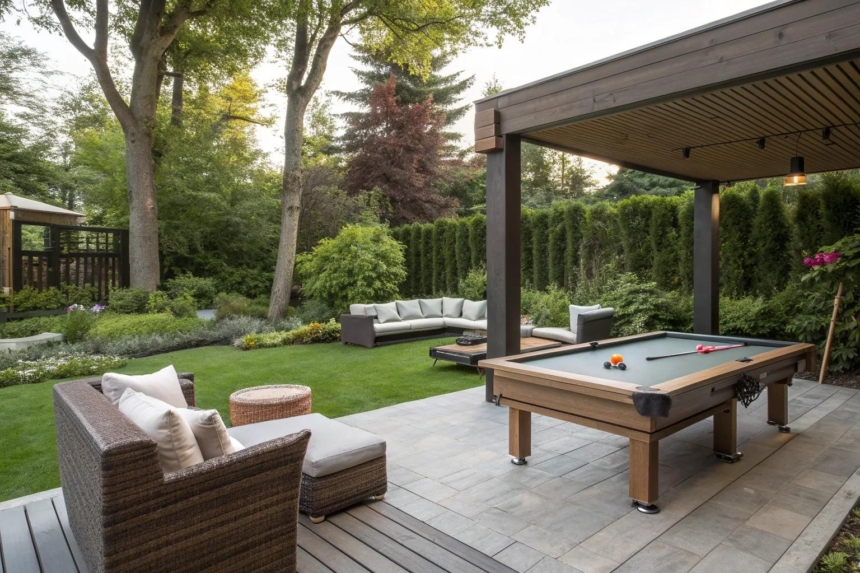 12+ Creative Outdoor Game Room Ideas