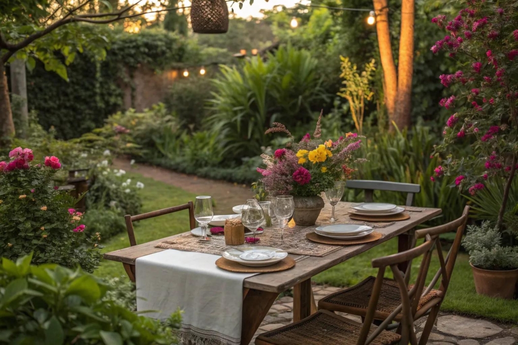 15+ Stylish Outdoor Table Setting Ideas