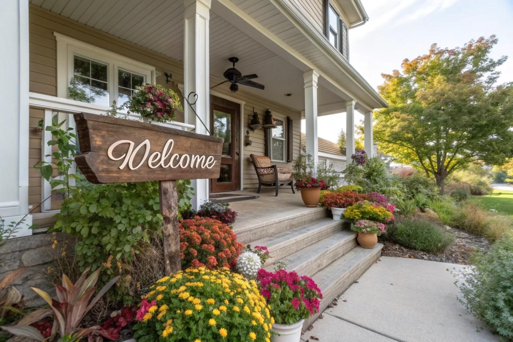 11+ Creative Outdoor Welcome Signs Ideas