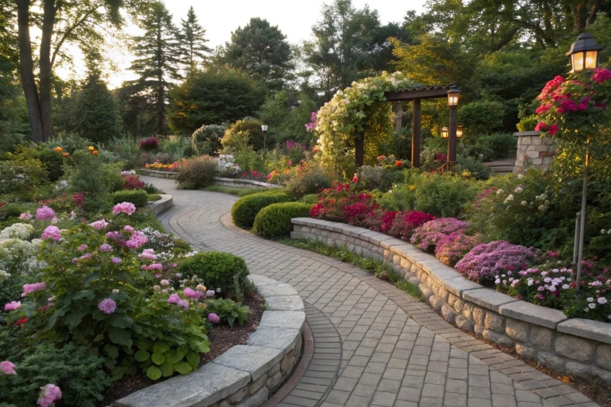 13+ Creative Paver Edging Ideas for Your Garden