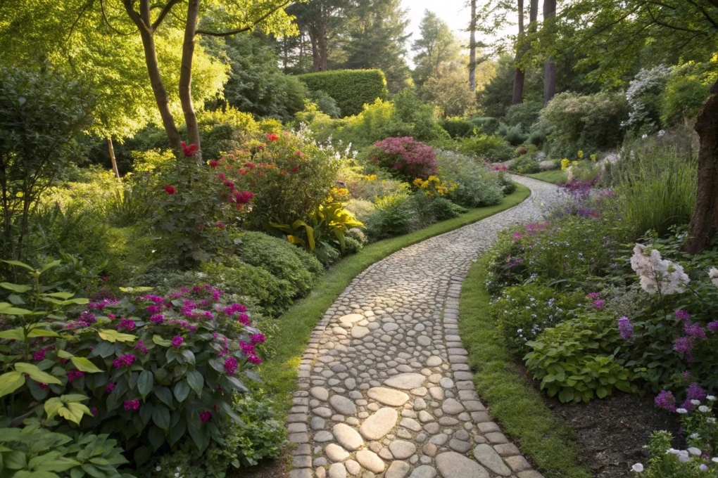 18+ Creative Pebble Walkway Ideas to Transform Your Garden