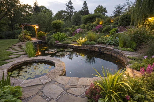 11+ Creative Raised Ponds Ideas for Your Garden