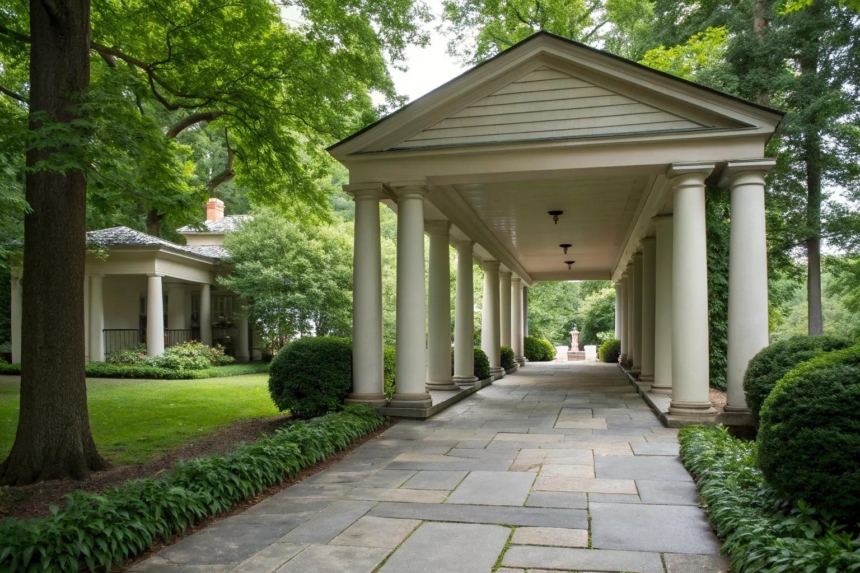 16+ Simple Portico Design Ideas for Your Home