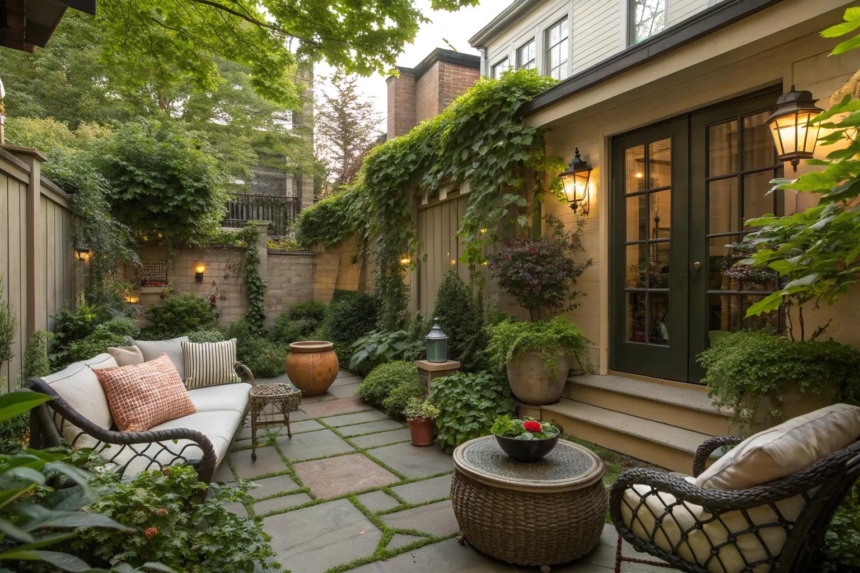19+ Inspiring Small Courtyard Garden Ideas