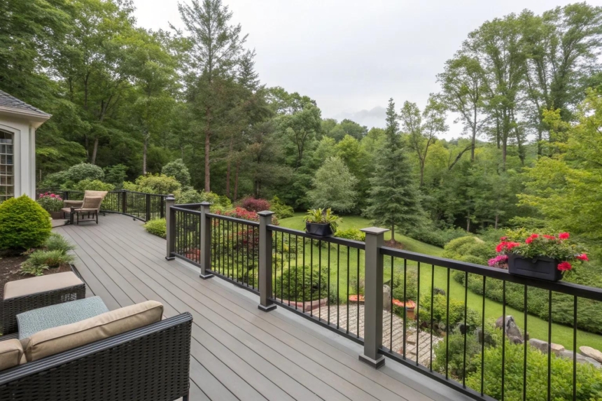 14+ Stylish Solid Deck Railing Ideas for Your Home