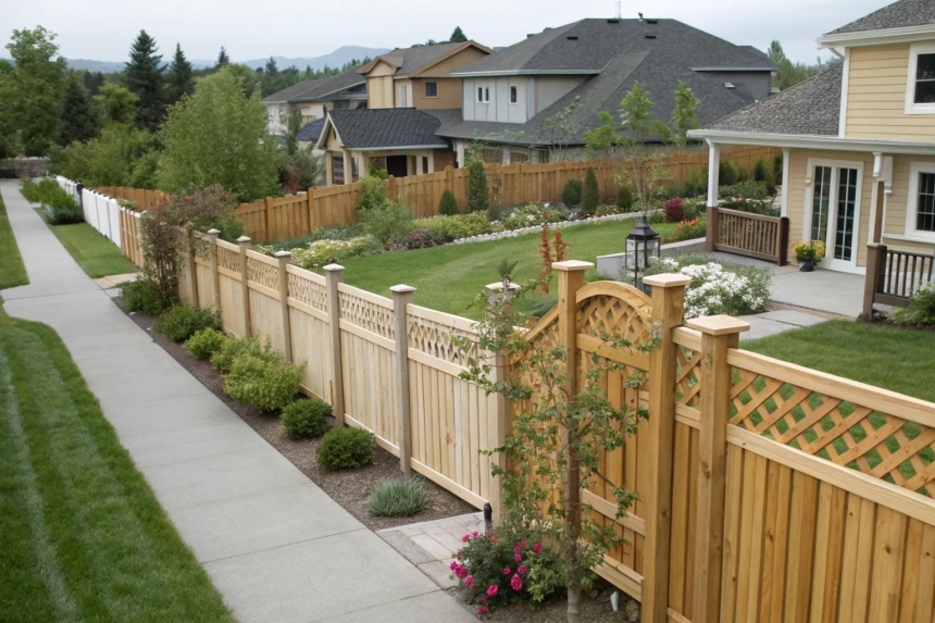 18+ Inspiring Stockade Fence Types for Your Yard