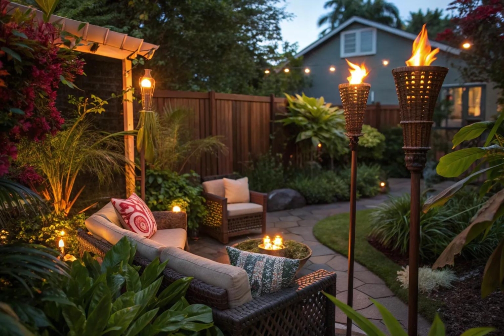 17+ Creative Tiki Torch Ideas for Your Backyard