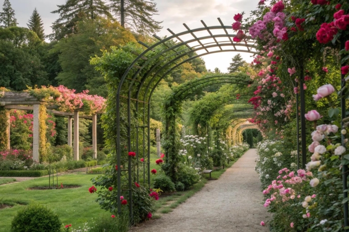 19+ Creative Trellis Fence Ideas for Your Garden
