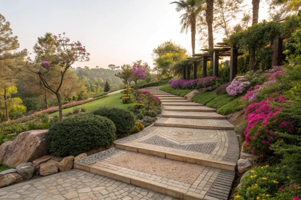 17+ Creative Walkway Steps Ideas for Your Home