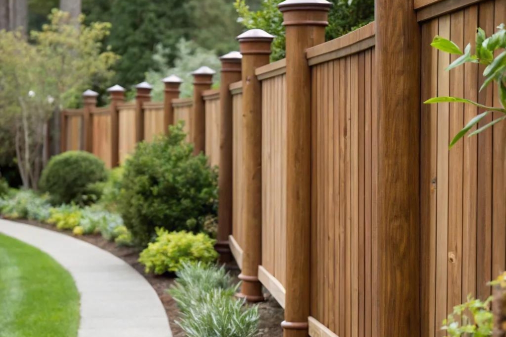 8+ Inspiring Round Post Fence Ideas for Your Home