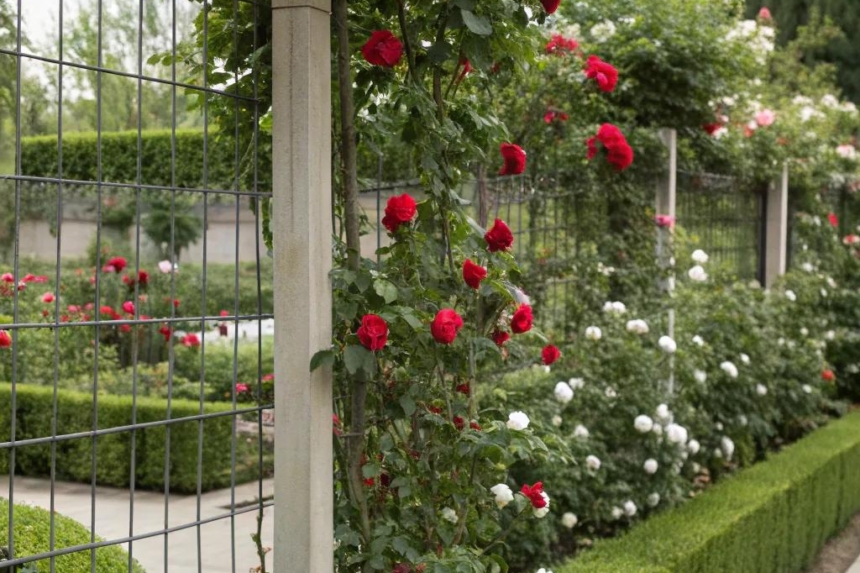 13+ Gorgeous Rose Fence Ideas for Your Garden