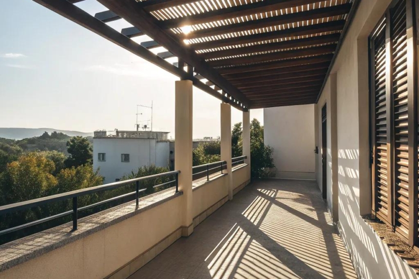 17+ Inspiring Balcony Roof Design Ideas