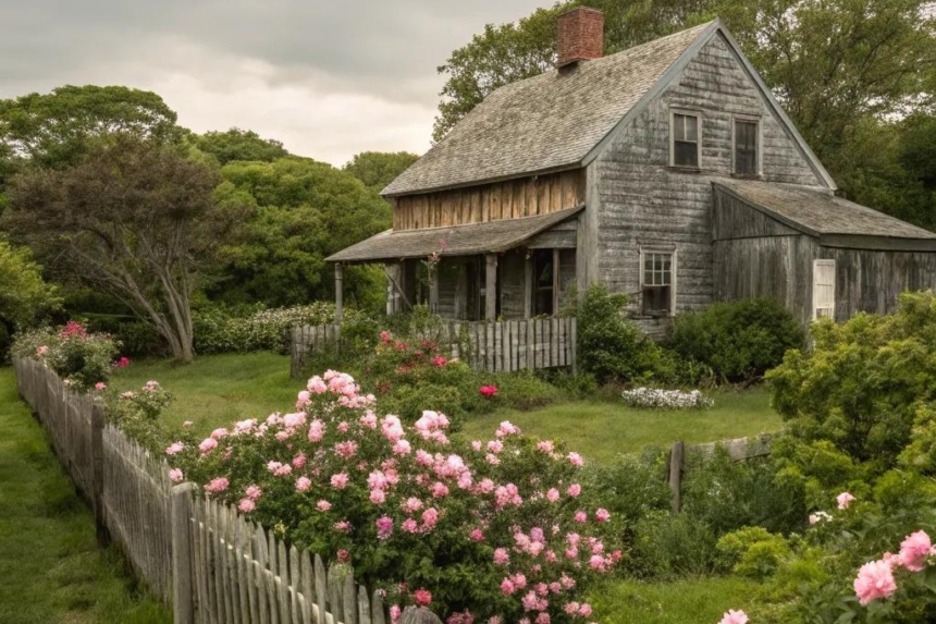 2+ Charming Farmhouse Rustic Garden Design Ideas