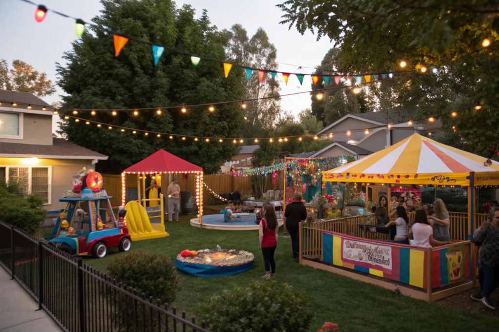 16+ Fun Backyard Carnival Theme Party Ideas