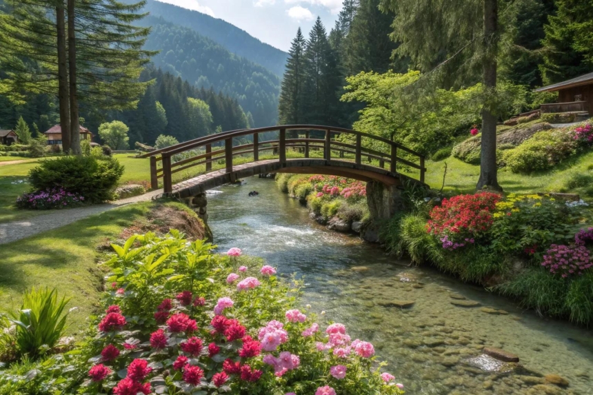 19+ Creative Bridge Over Stream Ideas