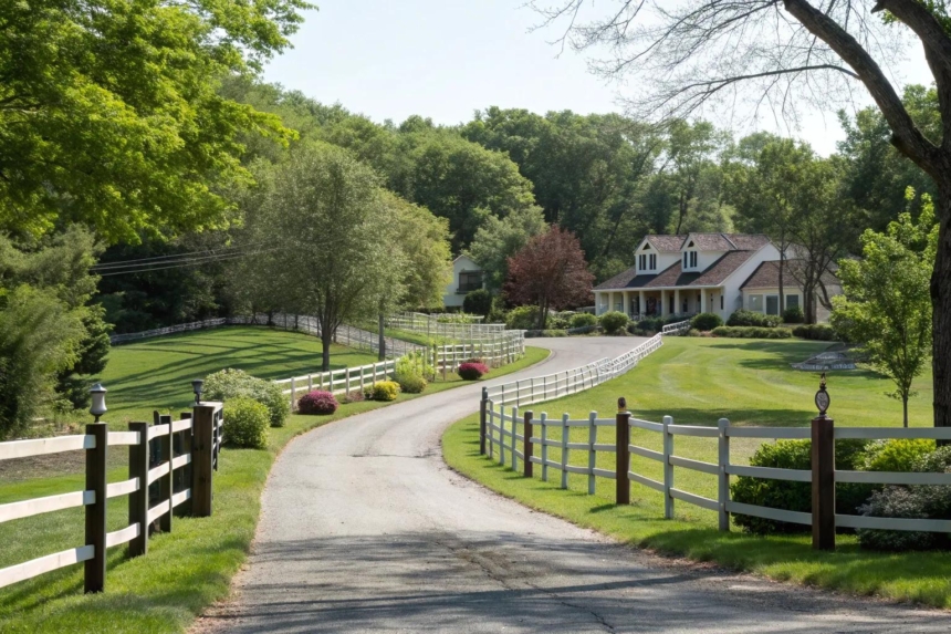 12+ Creative End of Driveway Fence Ideas