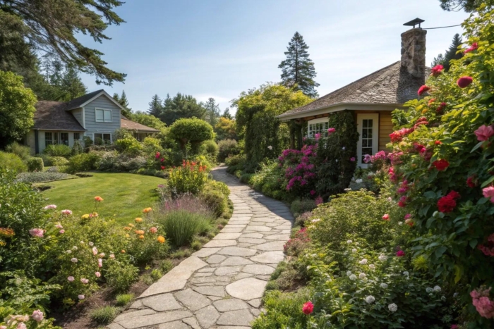16+ Creative Front Yard Pathway Ideas
