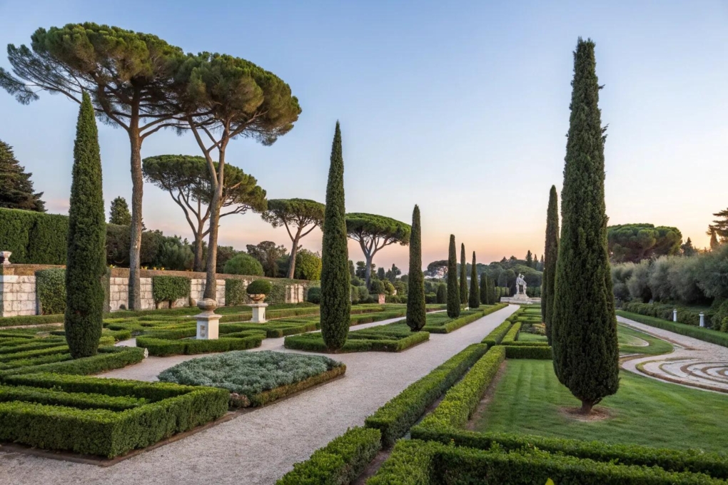 17+ Stunning Italian Cypress Tree Landscaping Ideas