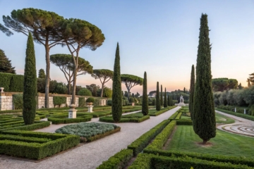 17+ Stunning Italian Cypress Tree Landscaping Ideas