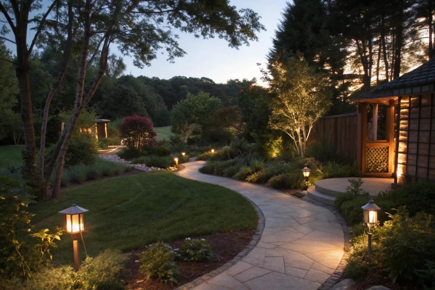 18+ Inspiring Path Lights Ideas for Your Garden