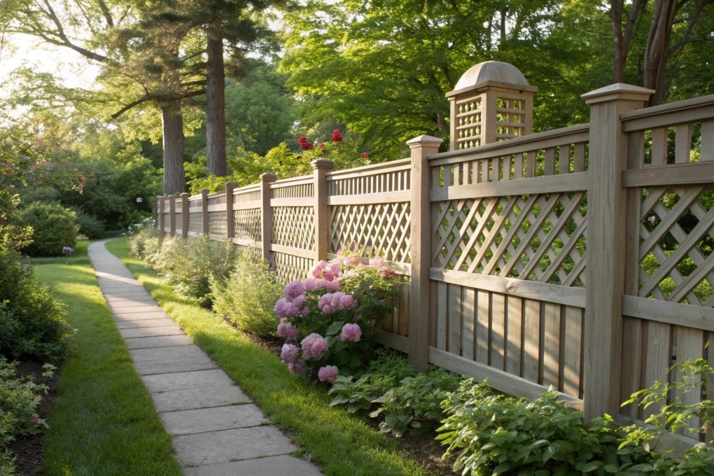16+ Stylish Shadow Box Fence Design Ideas