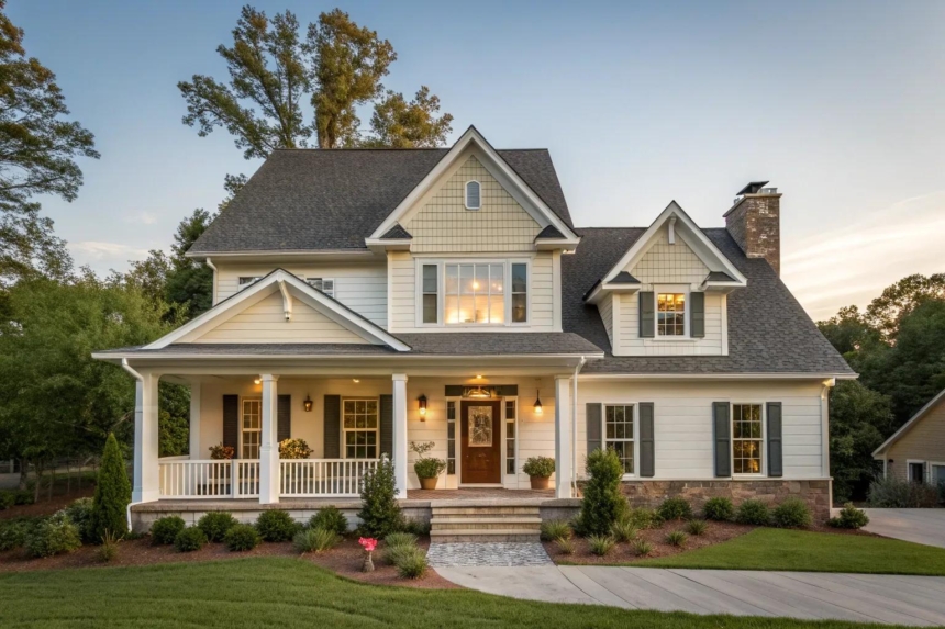 18+ Charming Traditional Home Exterior Ideas