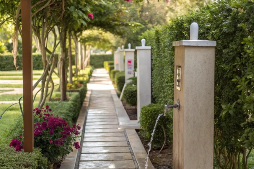 17+ Creative Outdoor Foot Wash Ideas